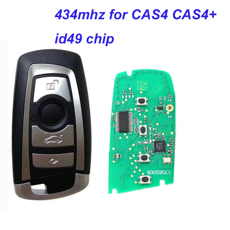 MK110034 4 buttons 434MHz Remote Key Smart Key for BMW F CAS4 CAS4+ 3 5 ...