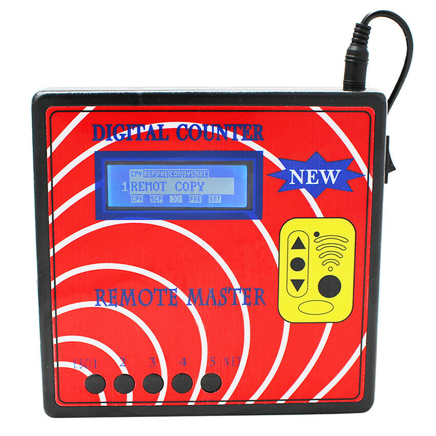 FDT400003 10TH Digital Counter Remote Master Copy of RF Remote ...