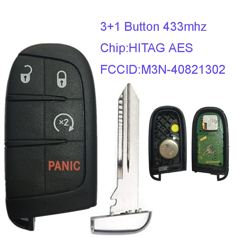 MK300040 Original 3+1 Button 433mhz Smart Remote Key for 2015 - 2019 ...
