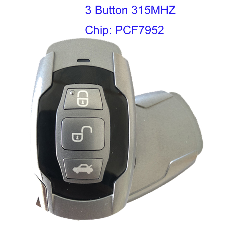 MK010003 3 Button 315MHZ Smart Key for BYD F0 G3 L3 M6 L3 S6 Auto Car ...