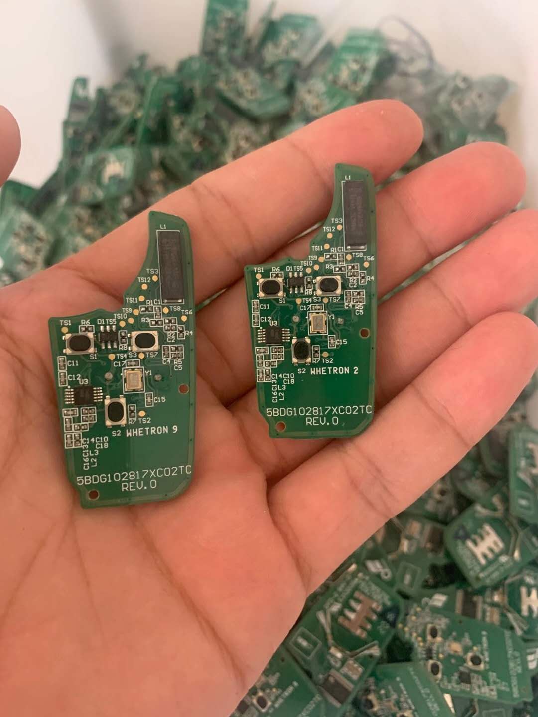 MK270029 3 Button Remote Key PCB for Buick Chevrolet Auto Car Key PCB ...