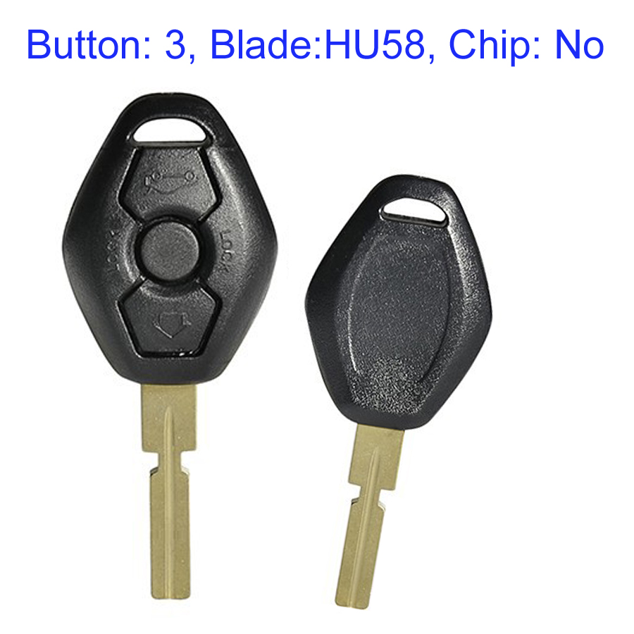 FS110002 Emergency Remote Key Blade Blades for 2009-2014 BMW 3 5 7 ...