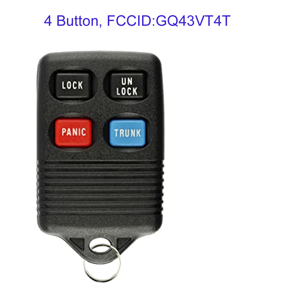 MK150003 4 Button 433.92MHZ Smart Key for L-incoln Mkz Mkx Mkc 13-17 ...