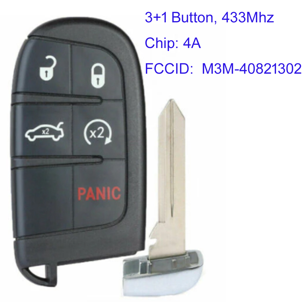 MK310034 Original 2 Button 434MHZ Smart Remote Key for DODGE M3N ...