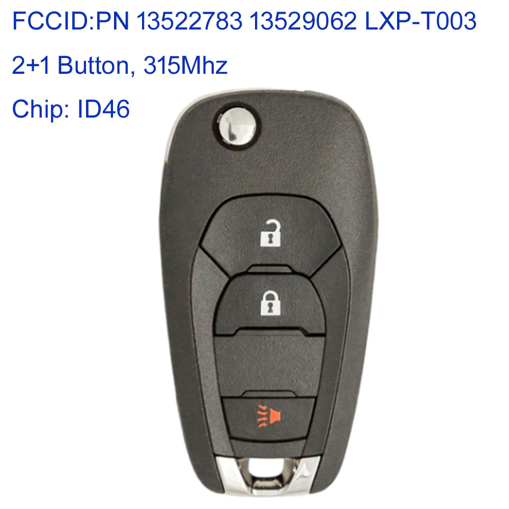 MK280009 Original Remote Flip Key 2 Button 434mhz For Chevrolet 2019 ...