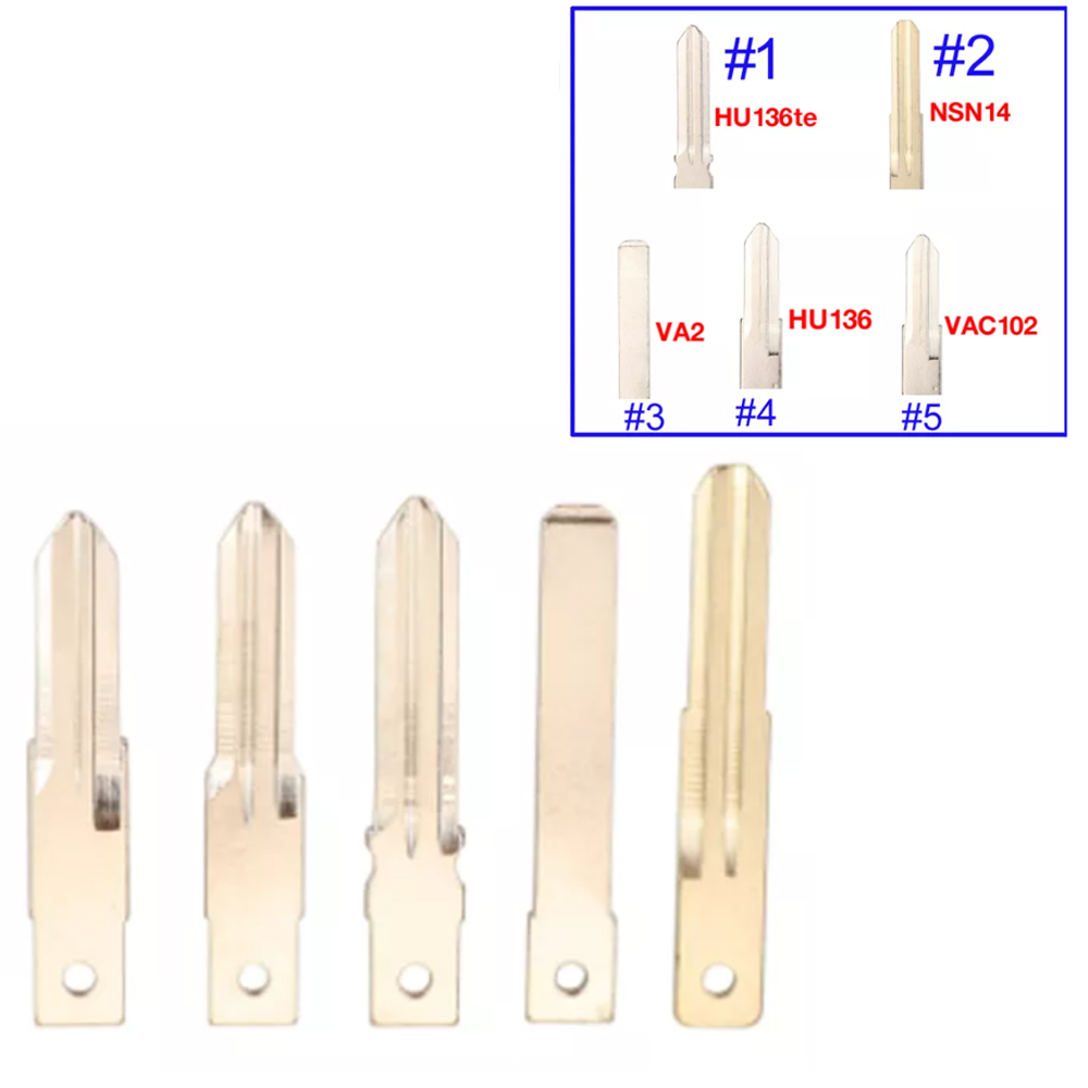 FS130004 Emergency Insert Key Blade Blades for K-ia Auto Car Key Blade ...