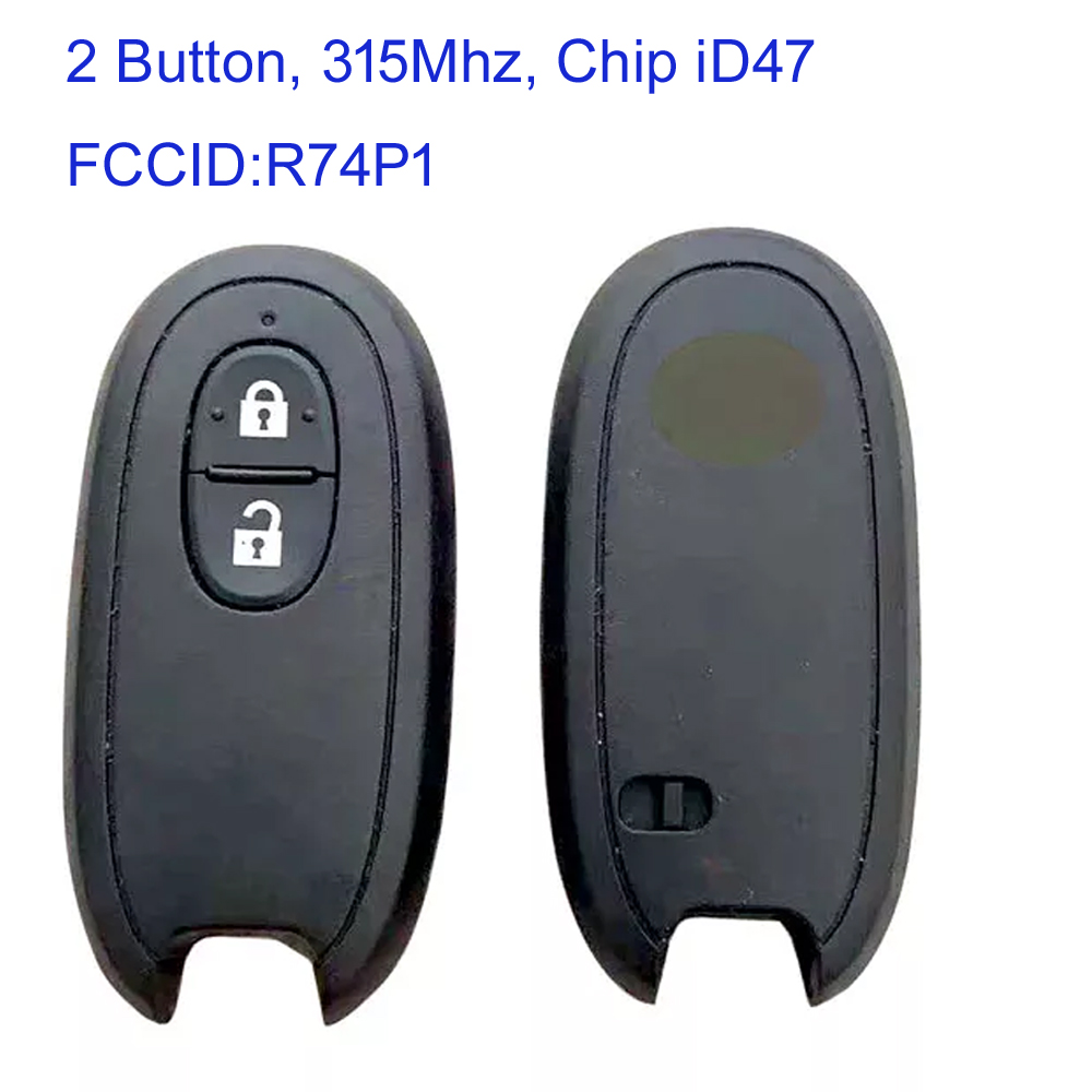 MK540011 315MHz 2 Button Smart Card For Mazda PCF7953X HITAG 3 47 CHIP ...