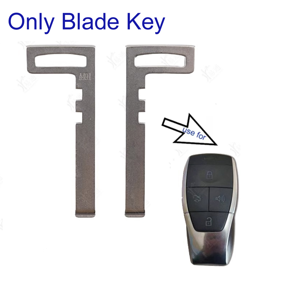 FS160003 Emergency Smart Key Blade for F-ord Focus Escape C-max Energi ...