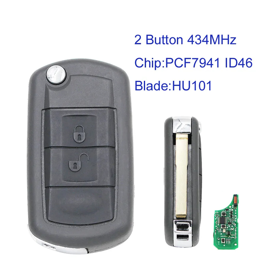 MK260013 2 Button 434MHz Flip Key Remote Key for L-and rover SPORT 2005 ...
